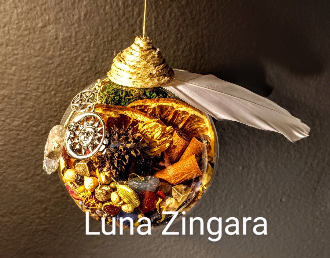 Witch Ball, New Home, House Blessing Ball, Witch Ball Amulet, Witchball ...