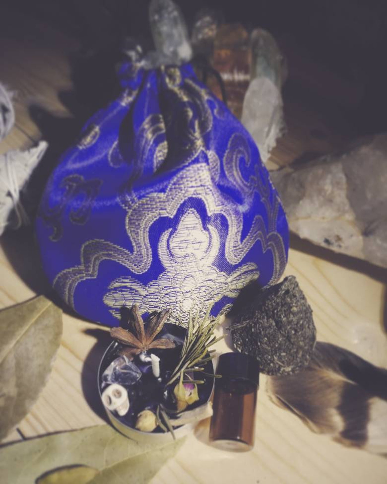 Mojo Bag Kit Gris Gris Bag Kit Hoodoo Bag Kit Conjure Bag - Etsy