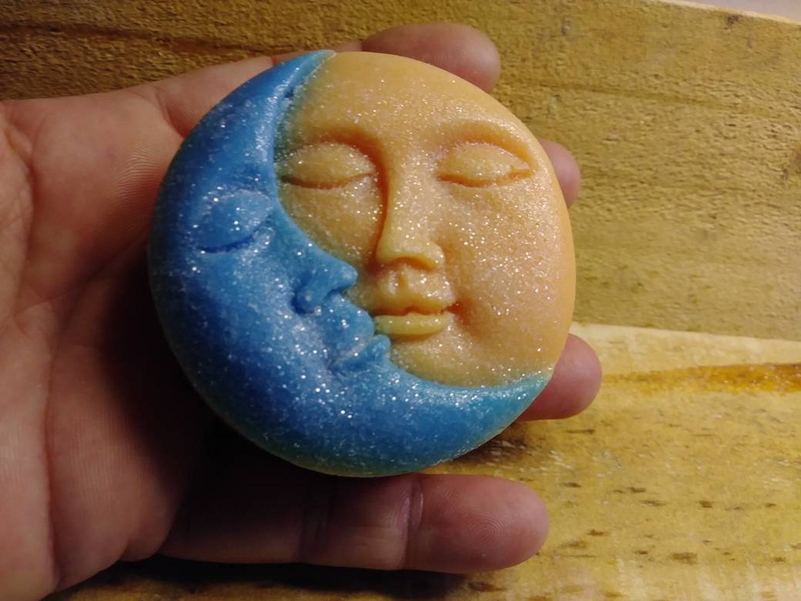 Sun and Moon Soap Moon and Sun Witchy Soap Wiccan Pagan - Etsy