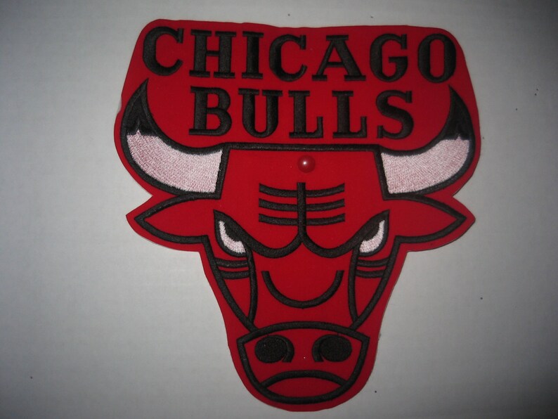 Vintage NBA Chicago Bulls Sew on Patch - Etsy