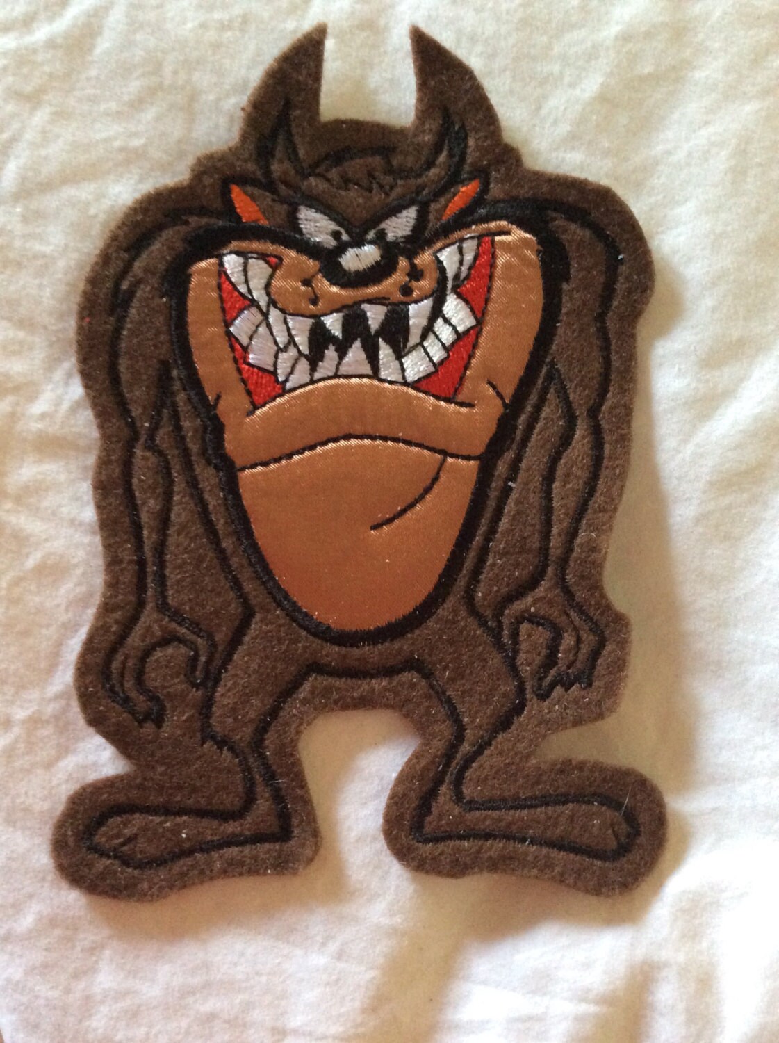 Taz Sew on Applique Patches Size Large - Etsy