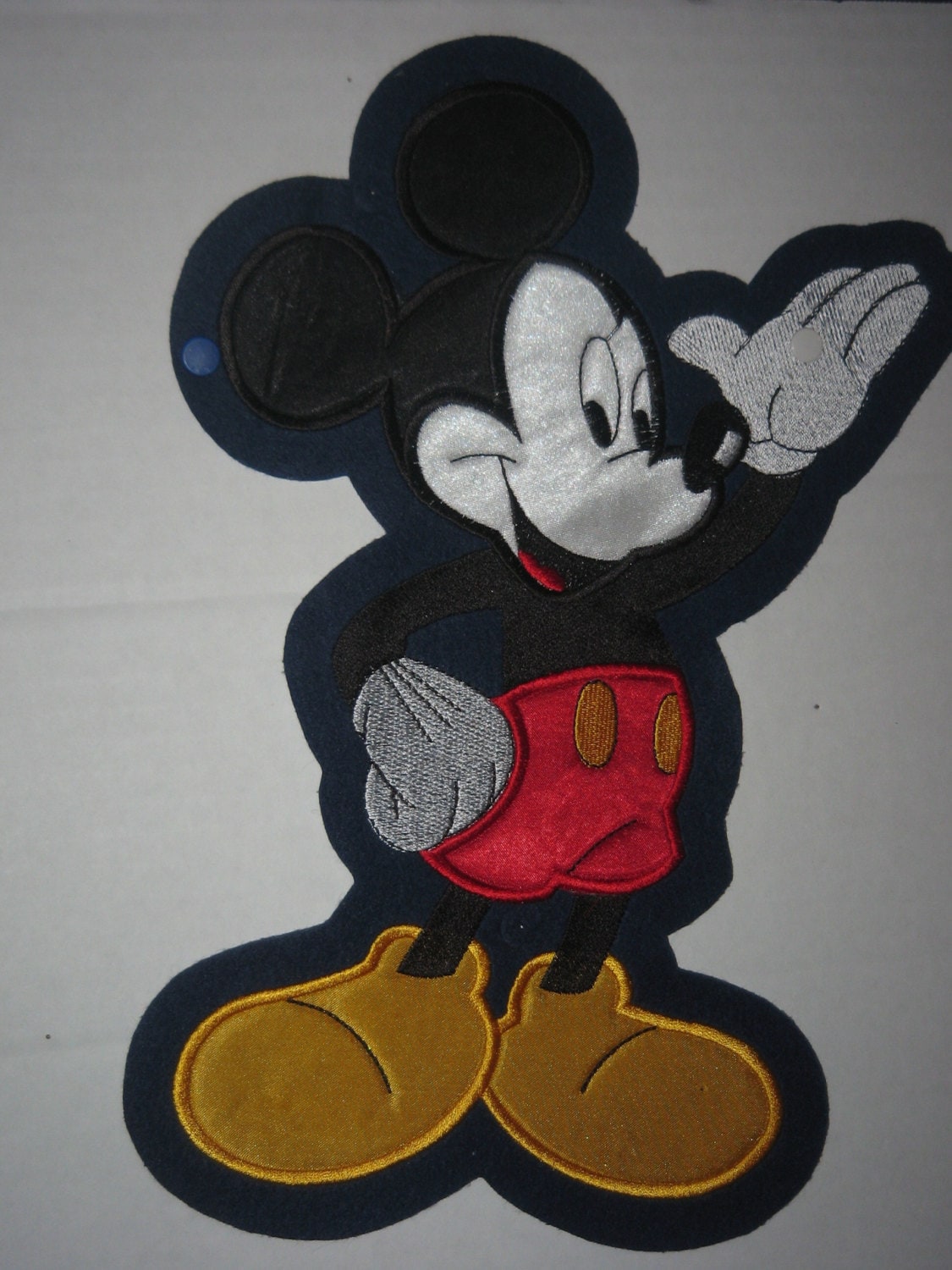 Mickey Mouse Sew on Applique Patches Size Large - Etsy
