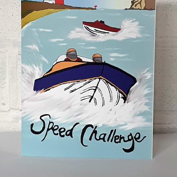 Speed Boat - Etsy