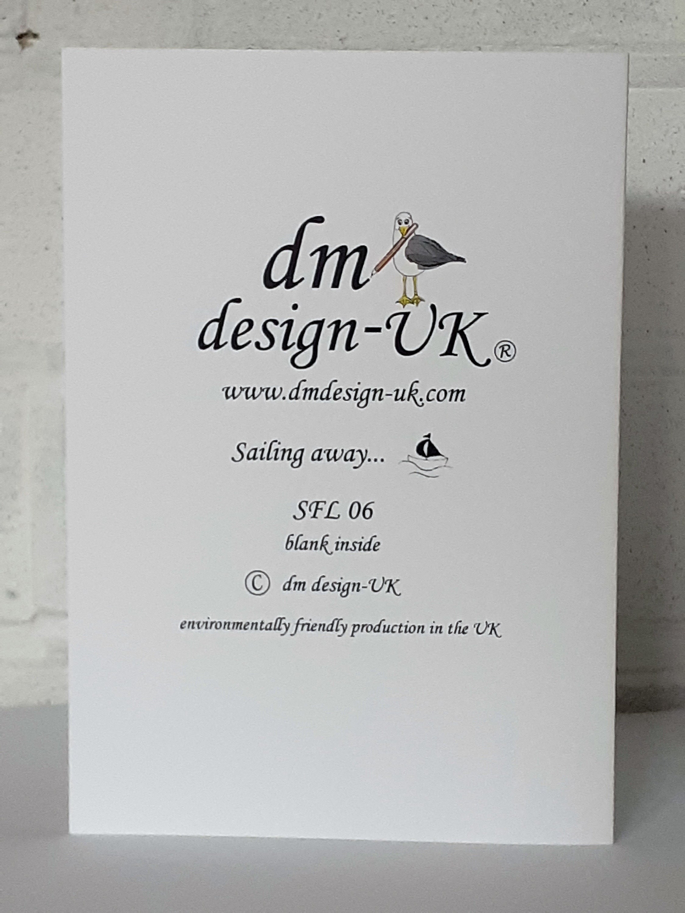 Sailing Card/ Sailing Birthday Card/ Sailor Card/ Nautical Card- Sail ...