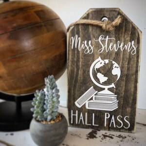 Hall Passes/ School Pass / School / Teachers / Teacher / Teacher Gift ...