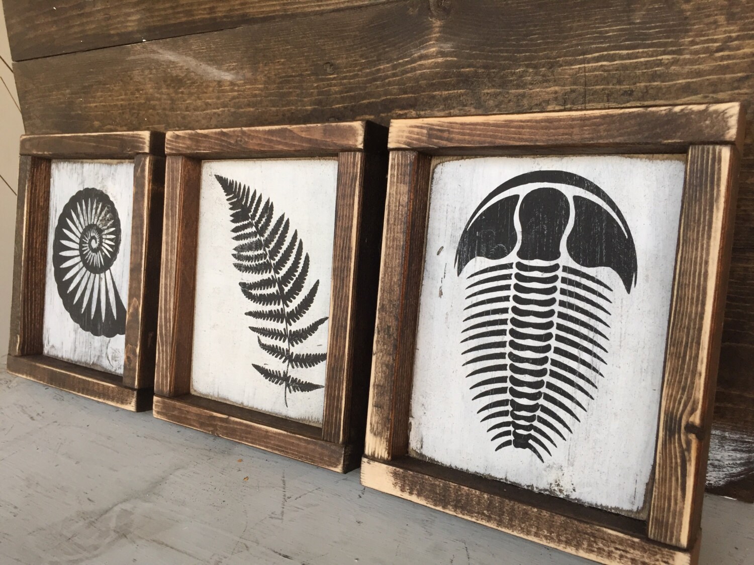 Wooden Signs / Fossil / Vintage Decor / Retro Decor / Wall - Etsy