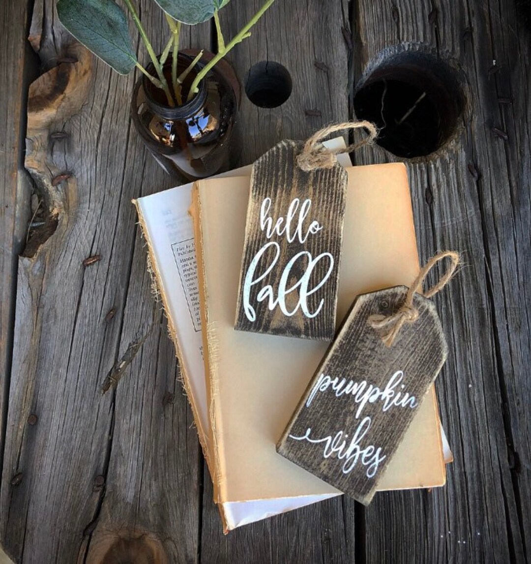 Hello Fall - Hello Pumpkin - Fall Vibes Only - Fall Decor - Pumpkin ...