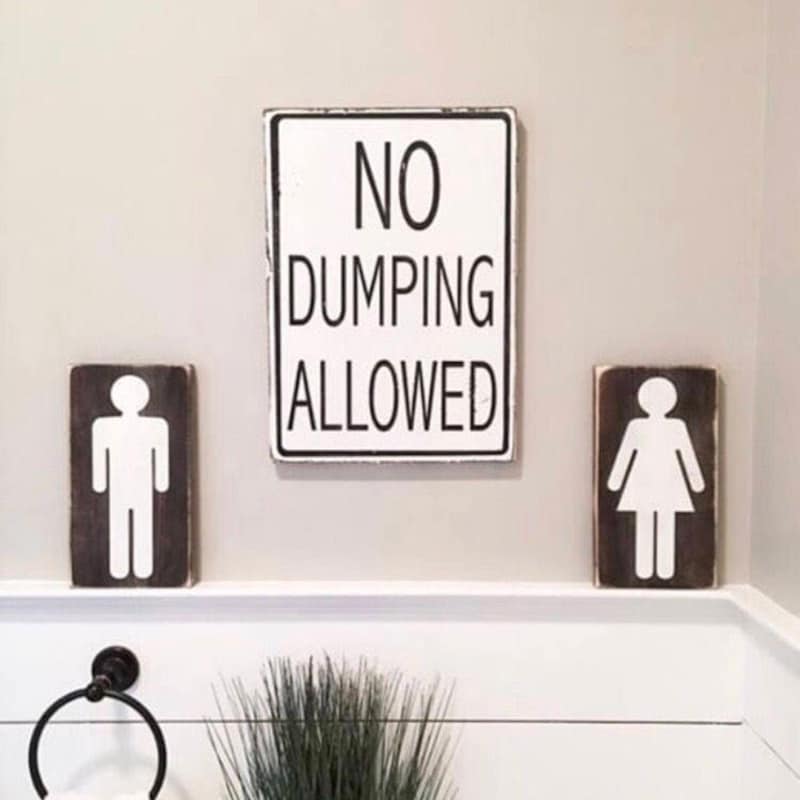 Girls Bathroom Signs - Etsy