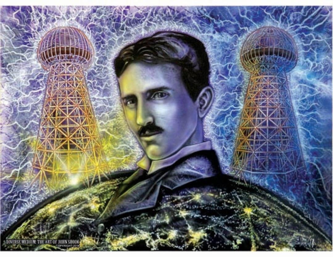 Tesla Awareness Art Print - Etsy