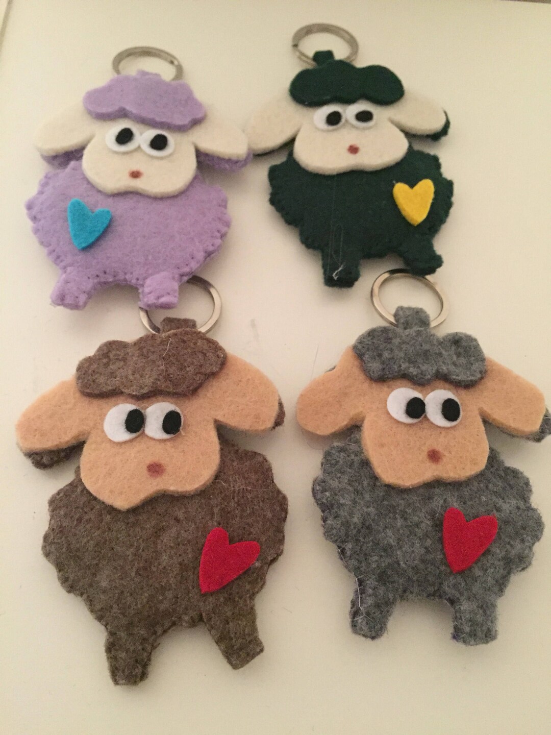 Felt Keychain - Etsy