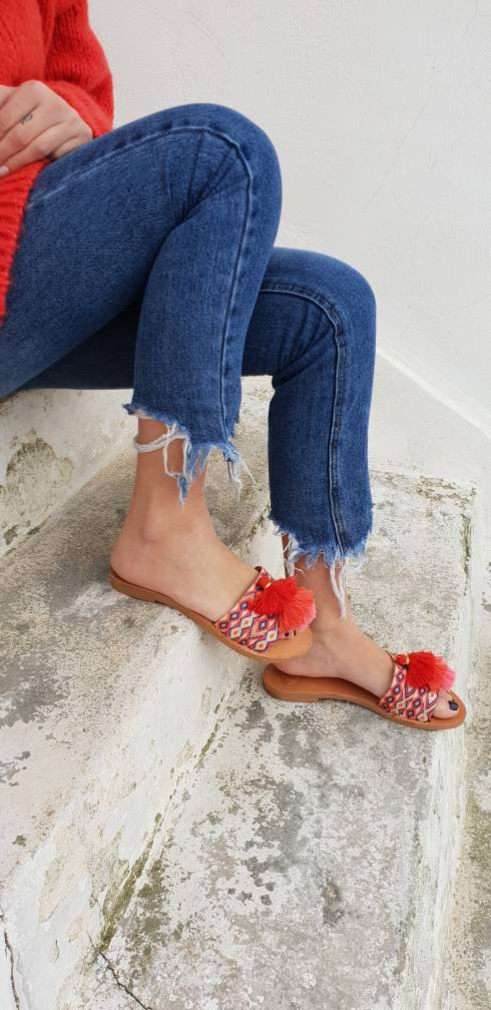 Handmade Greek Sandals, Leather Shoes, Boho Sandals, Summer Flats ...