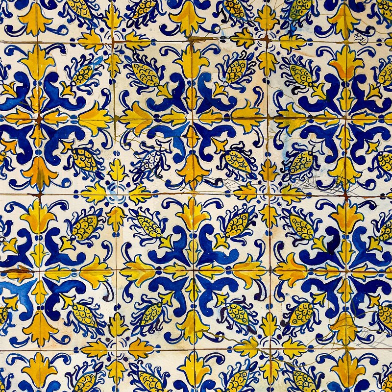 Portugal Tile - Etsy