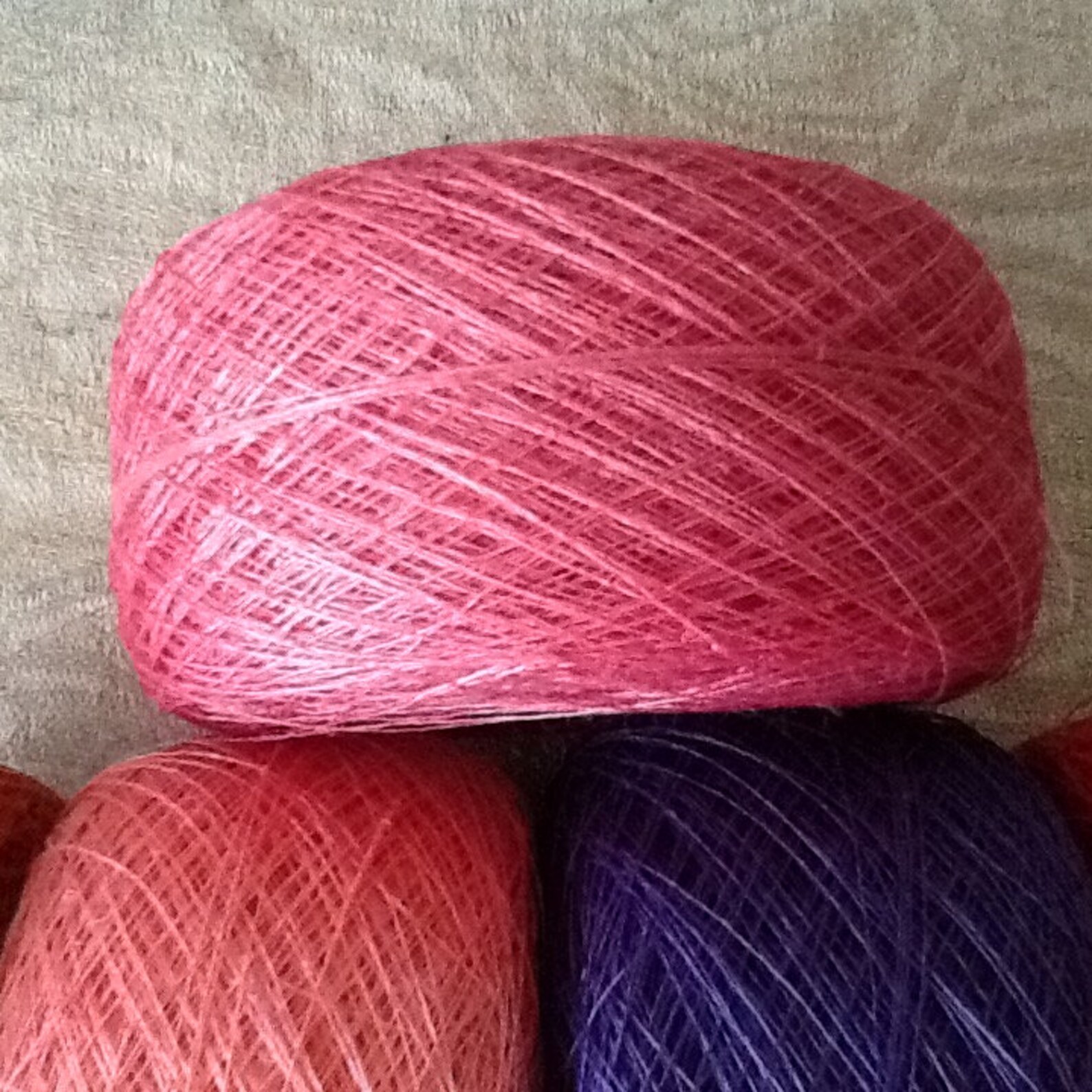 Pure Linen thread for Bobbin lace or Crochet Fine thread Eco | Etsy