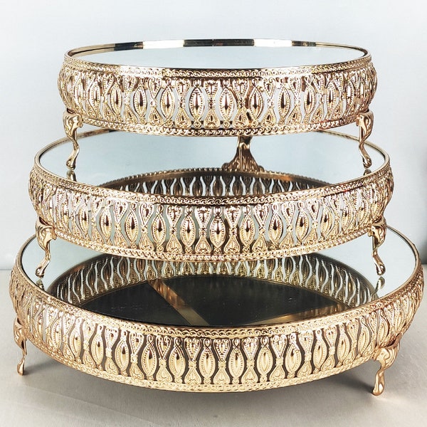 Mirror Cake Stand - Etsy