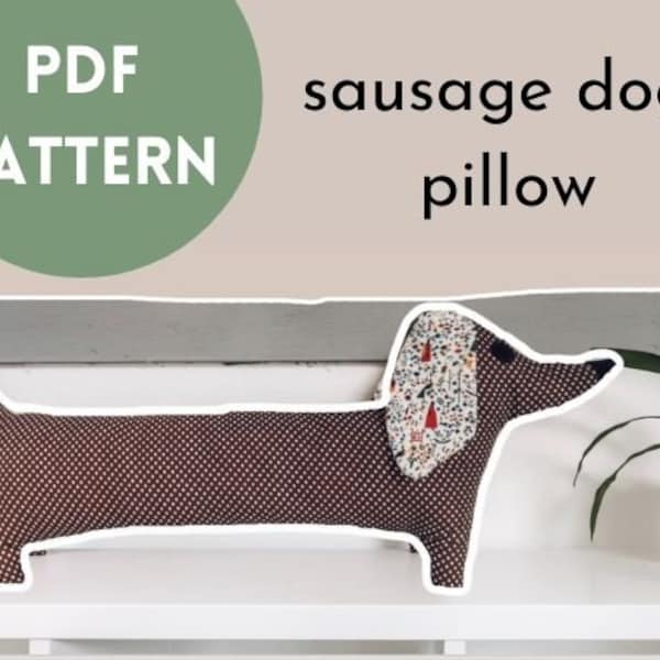 Dachshund Pillow - Etsy