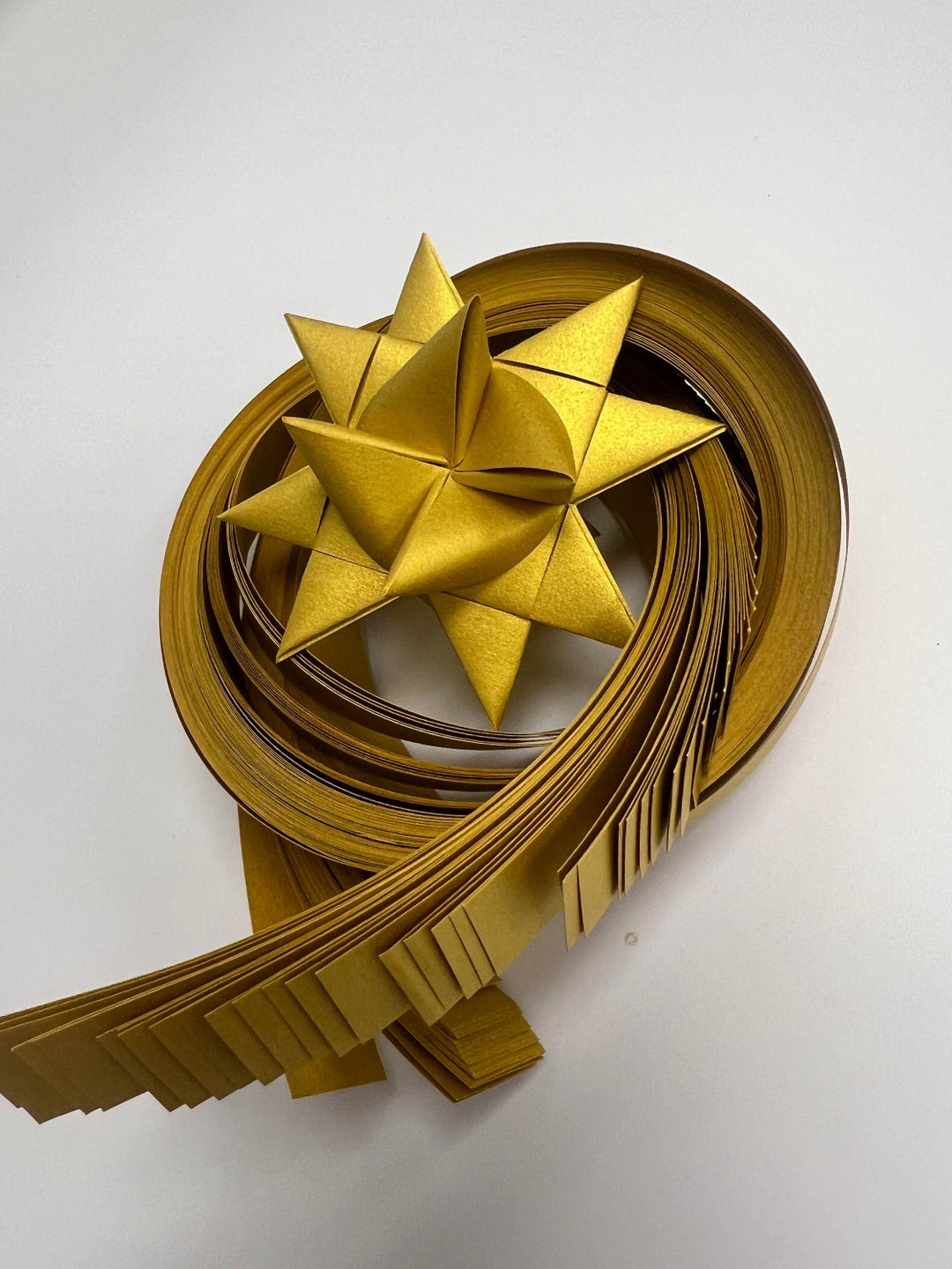 Paper Strips for German Paper Stars Froebel Stars Moravian Stars Star ...