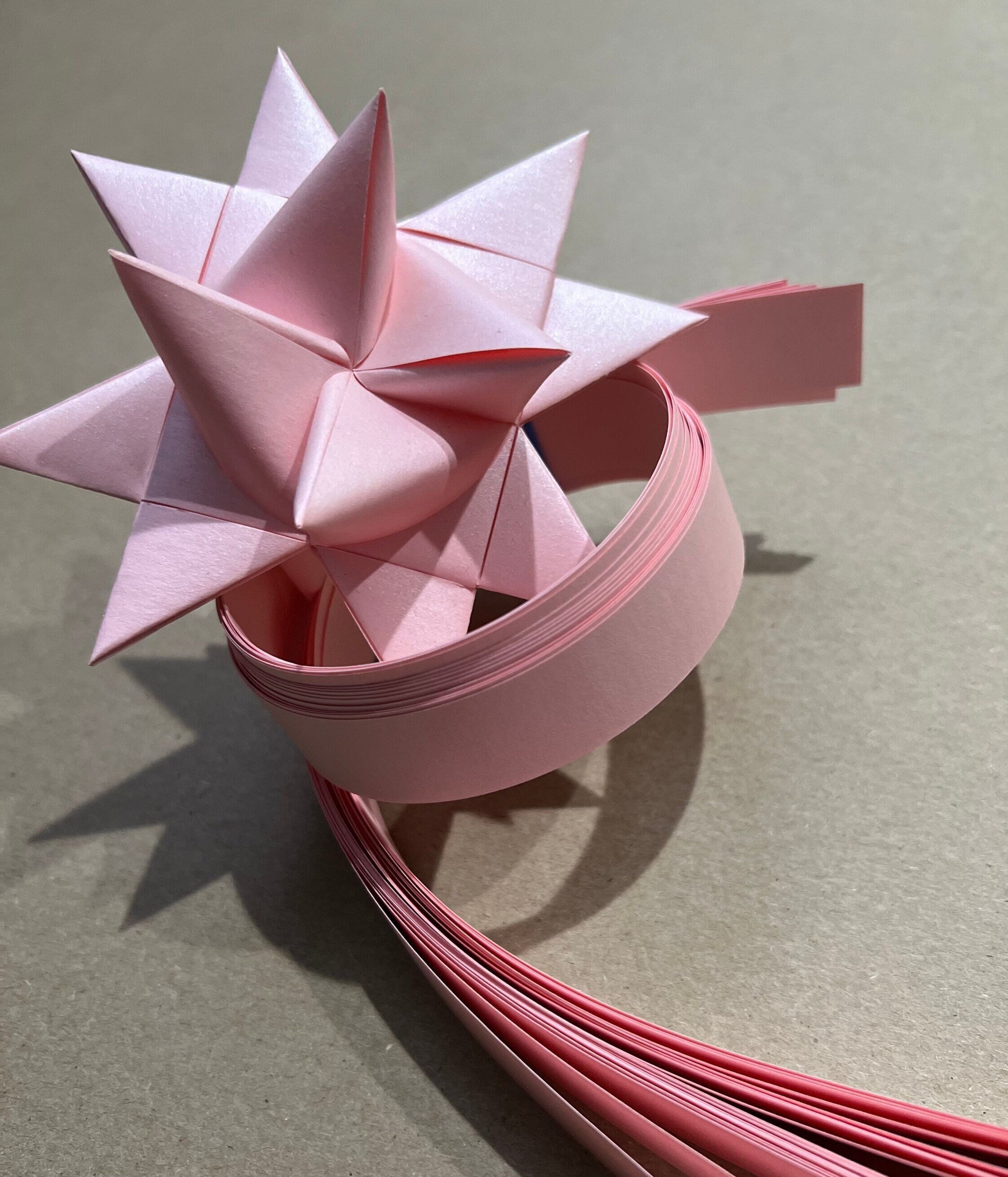 Paper Strips for German Paper Stars Froebel Stars Moravian Stars Star ...