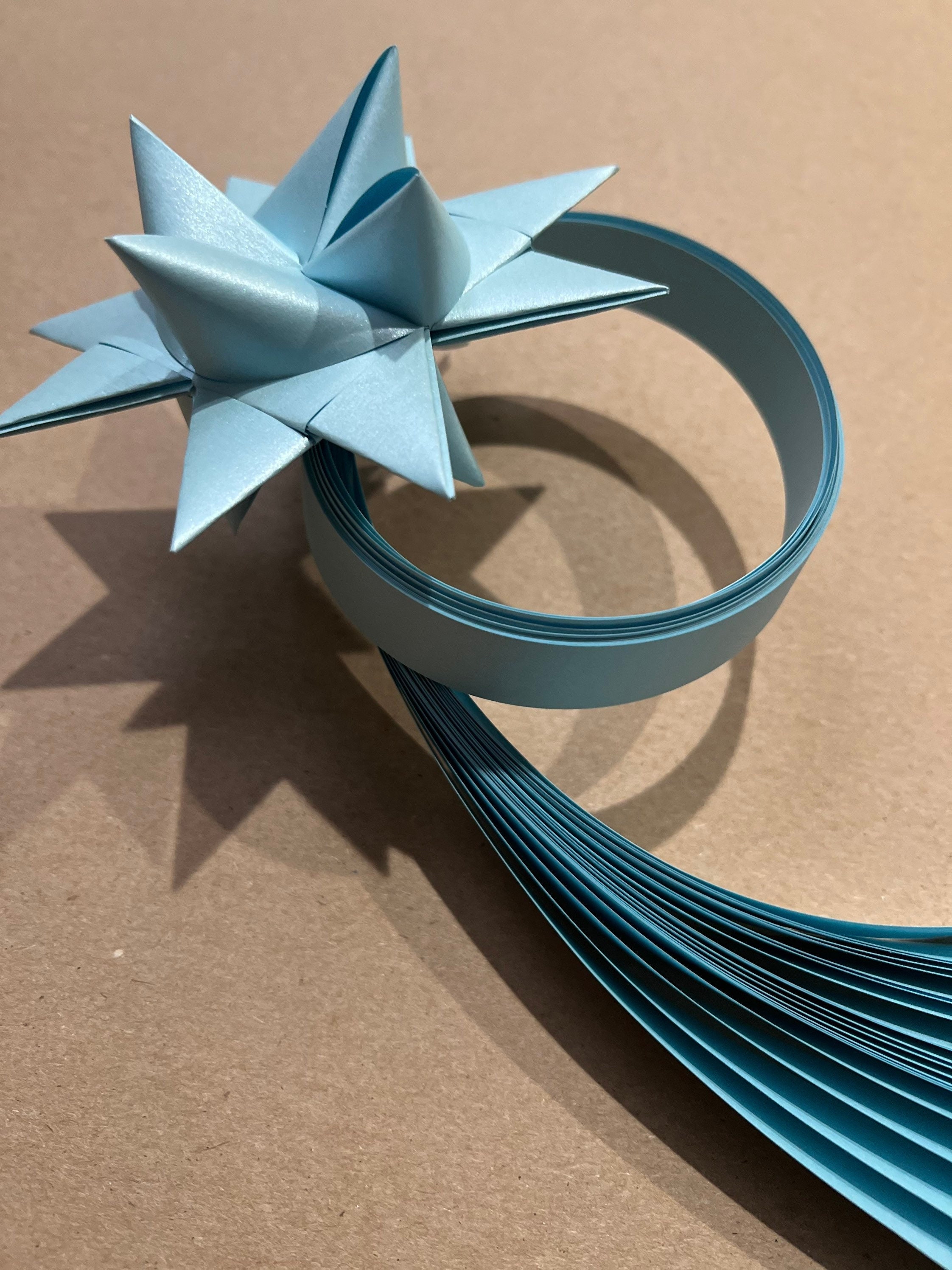 Paper Strips for German Paper Stars Froebel Stars Moravian Stars Star ...