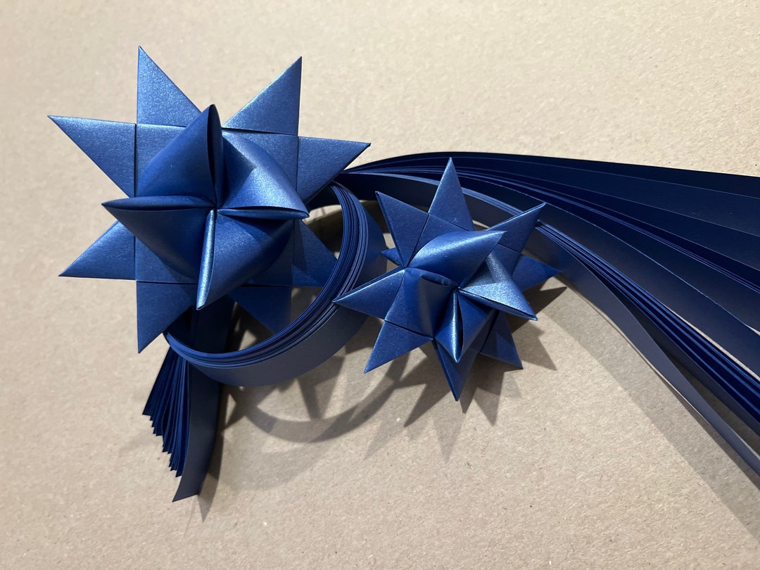Paper Strips for German Paper Stars Froebel Stars Moravian Stars Star ...
