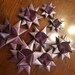 13 Red & White German Paper Stars Froebel Stars Moravian Stars Star ...