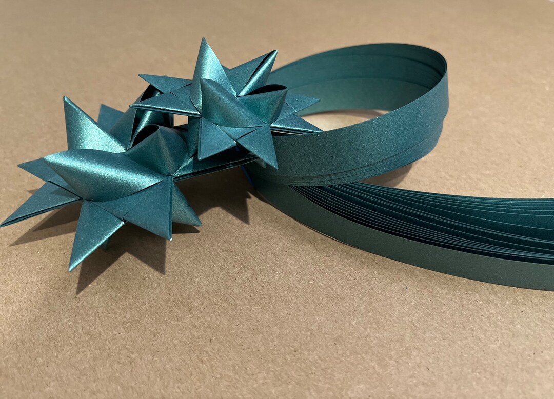 Paper Strips for German Paper Stars Froebel Stars Moravian Stars Star ...