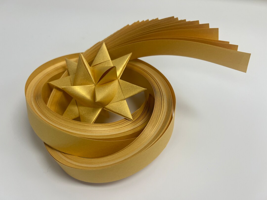 Paper Strips for German Paper Stars Froebel Stars Moravian Stars Star ...