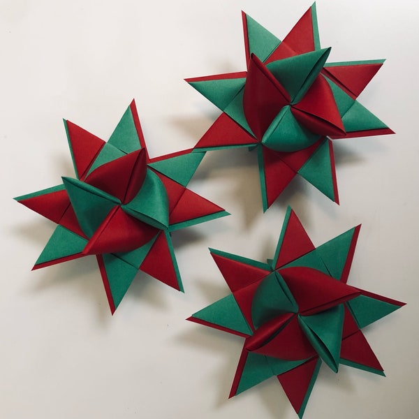 Paper Star Ornament - Etsy