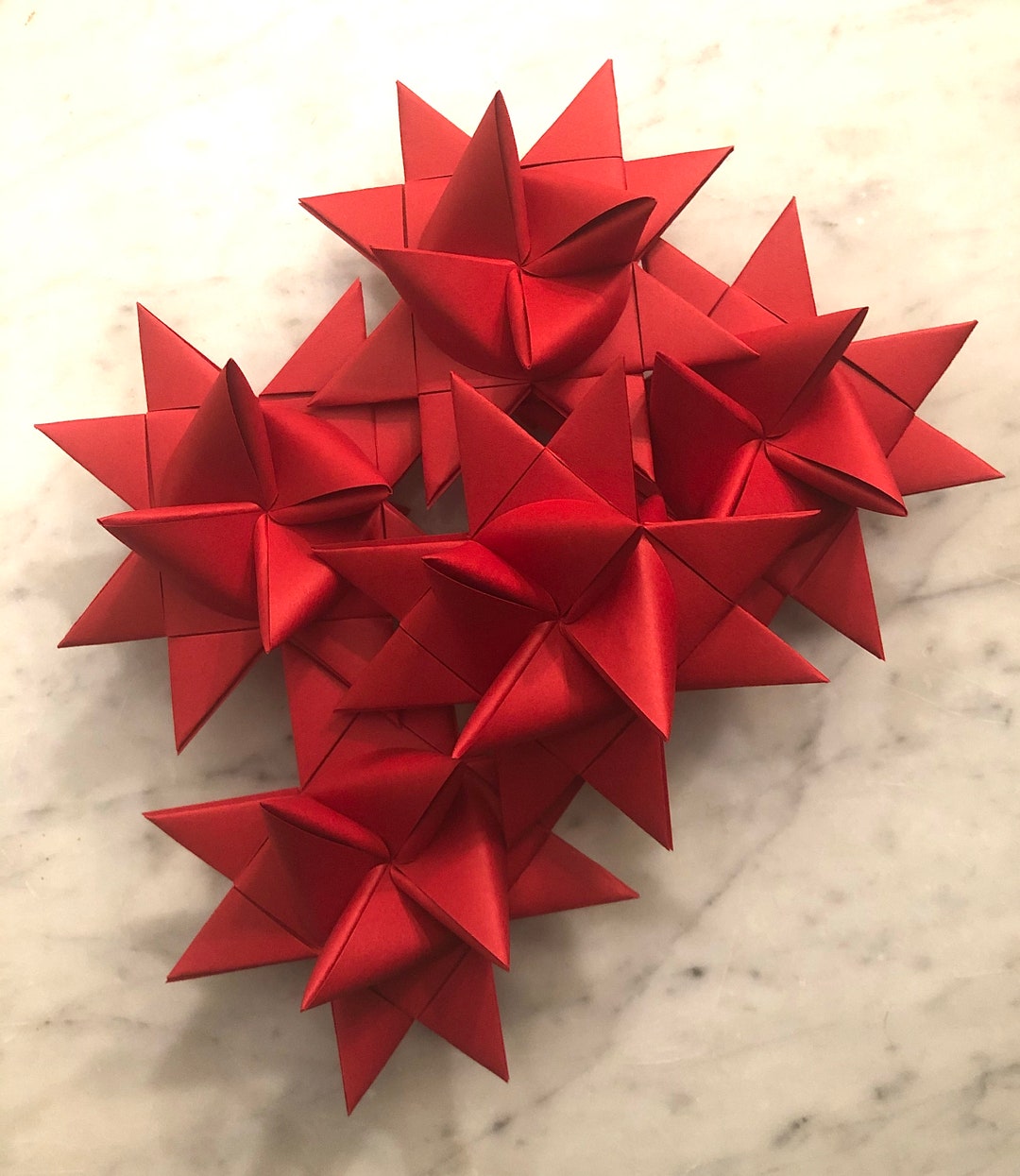 13 (1 Free) German Paper Stars Moravian Paper Stars Froebel Stars Star ...