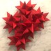 13 Red & White German Paper Stars Froebel Stars Moravian Stars Star ...