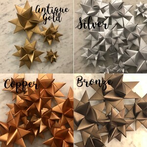 Black and White German Paper Stars Froebel Stars Moravian Stars Star ...