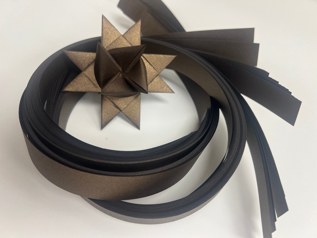 Paper Strips for German Paper Stars Froebel Stars Moravian Stars Star ...