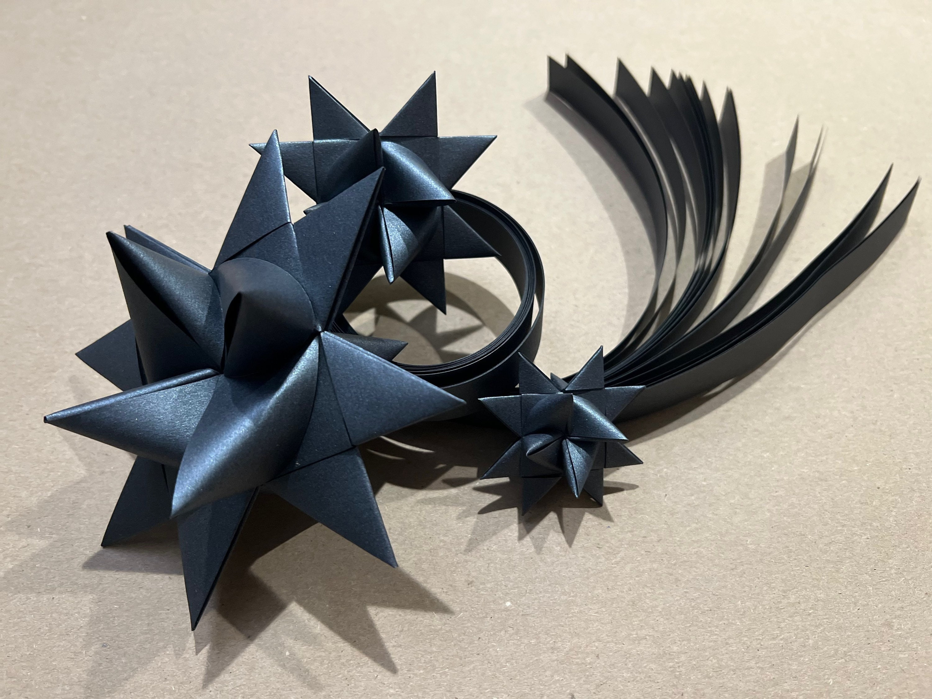 Paper Strips for German Paper Stars Froebel Stars Moravian Stars Star ...