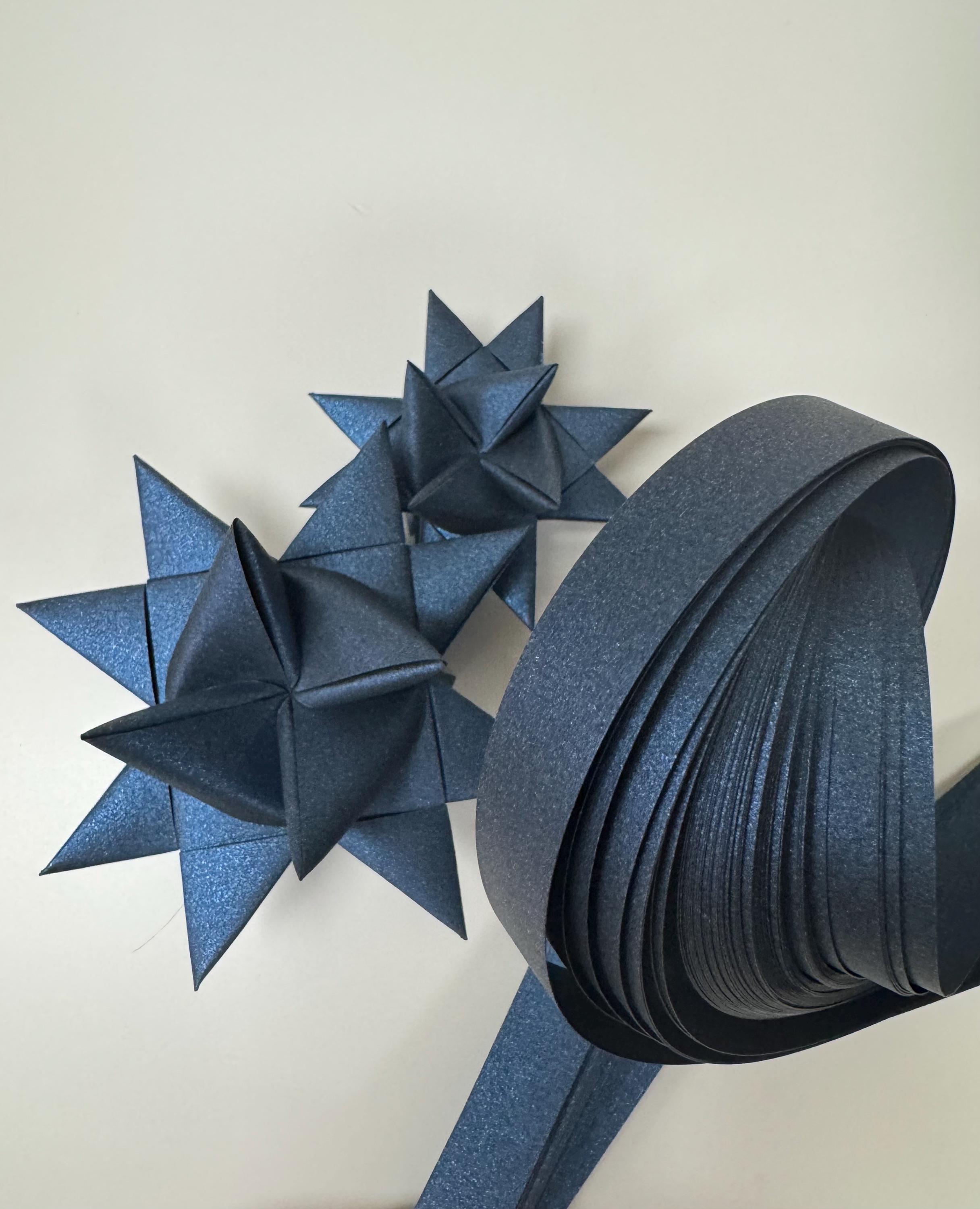 Paper Strips for German Paper Stars Froebel Stars Moravian Stars Star ...