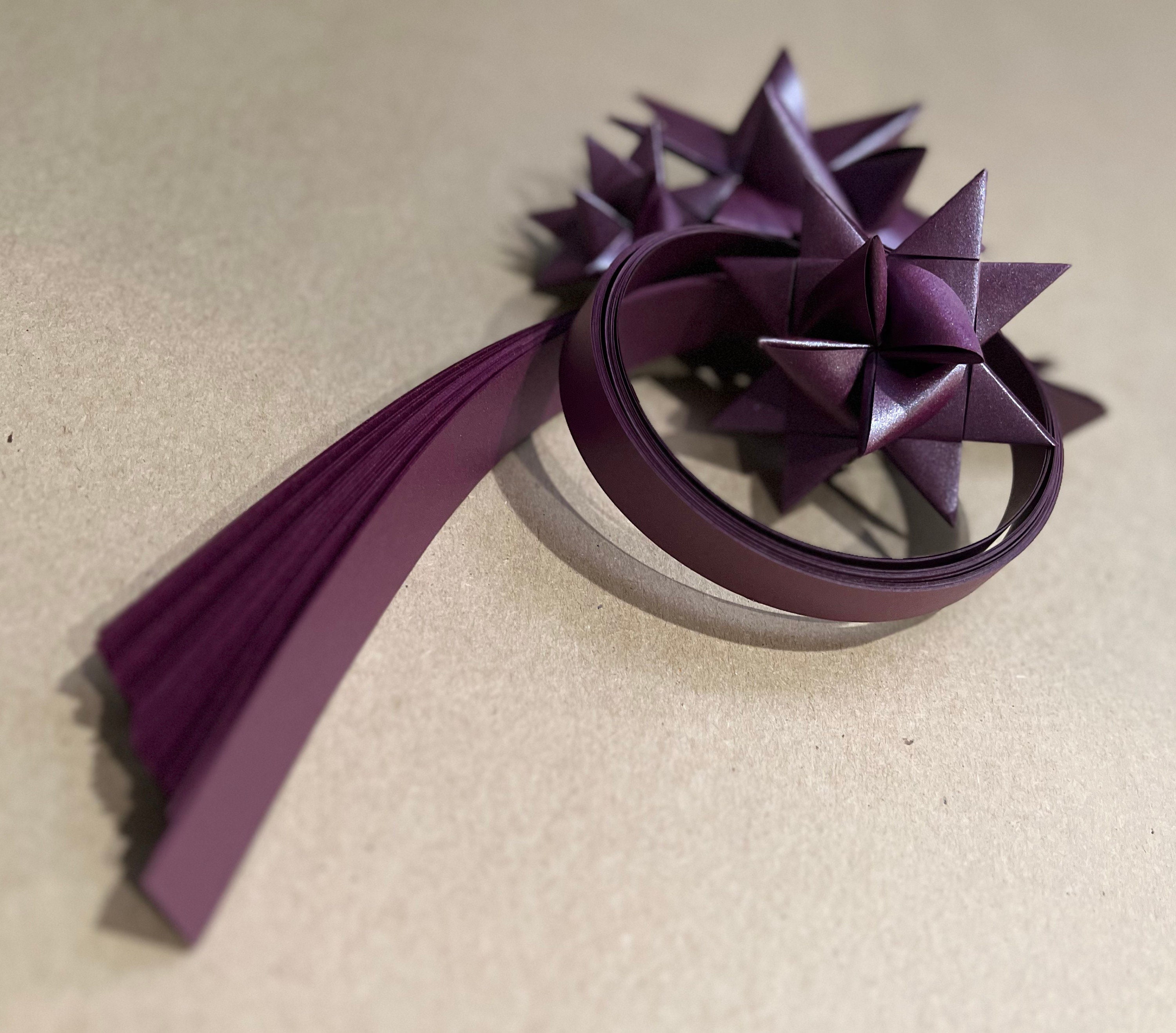 Paper Strips for German Paper Stars Froebel Stars Moravian Stars Star ...