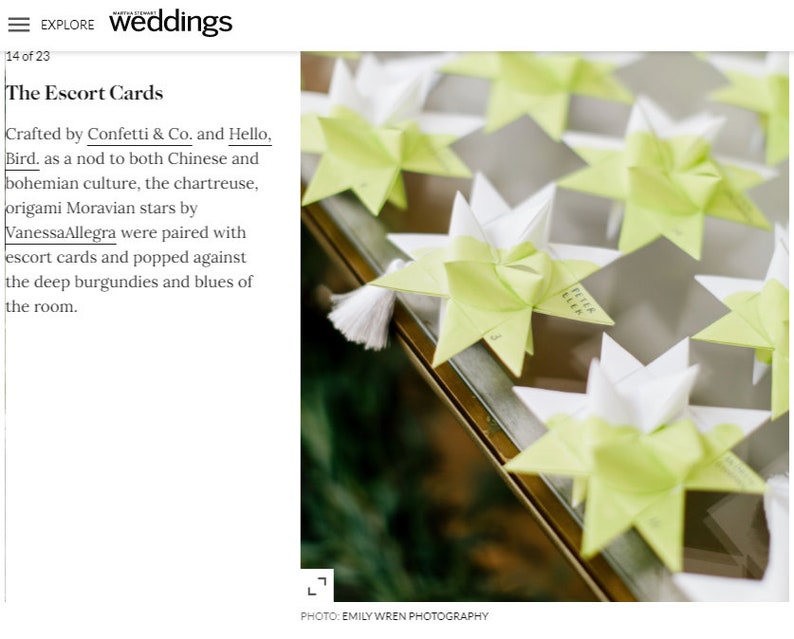 13 1 Free Small Choose Color Shimmer German Paper Stars Froebel Stars ...