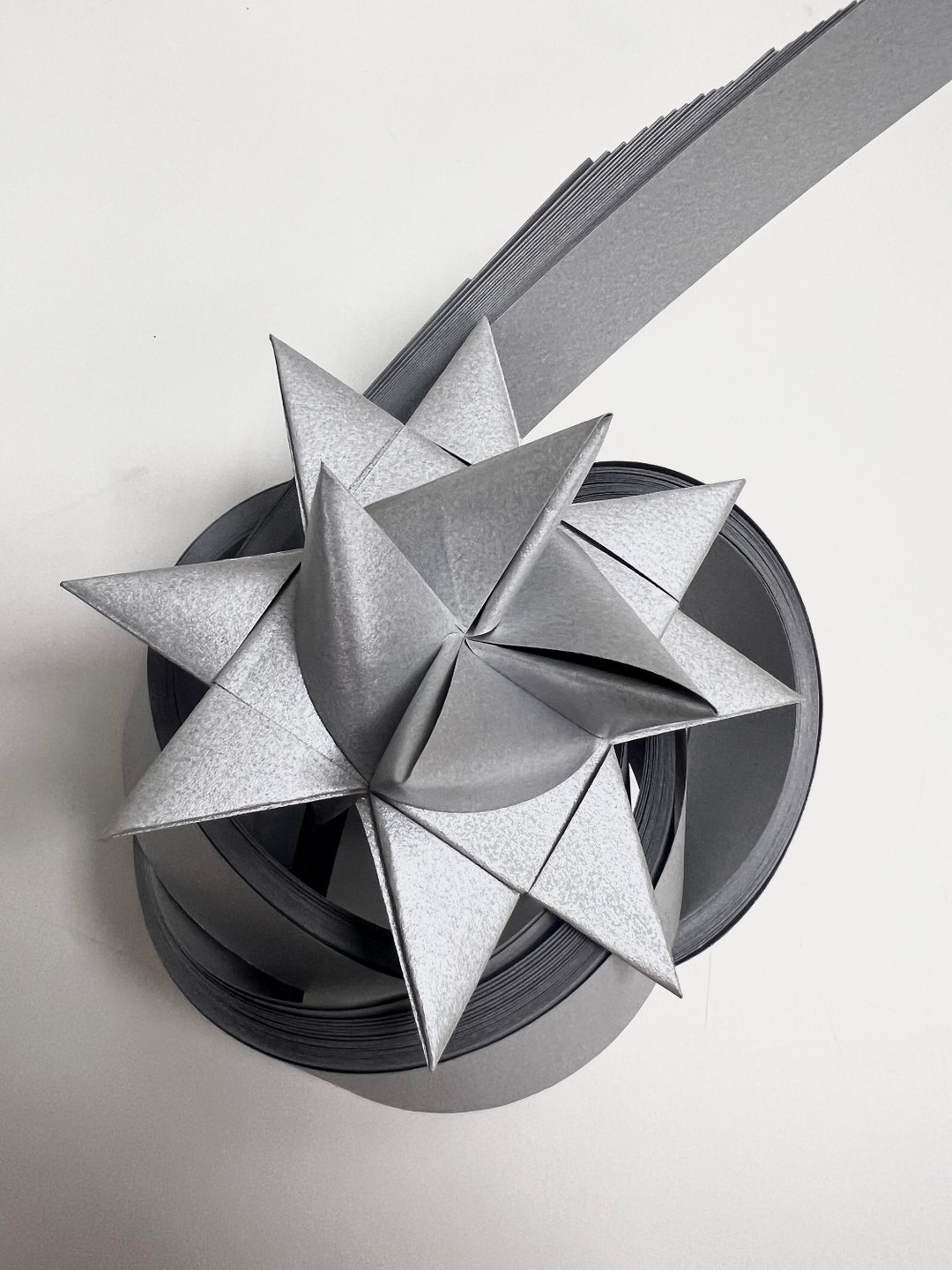 Paper Strips for German Paper Stars Froebel Stars Moravian Stars Star ...