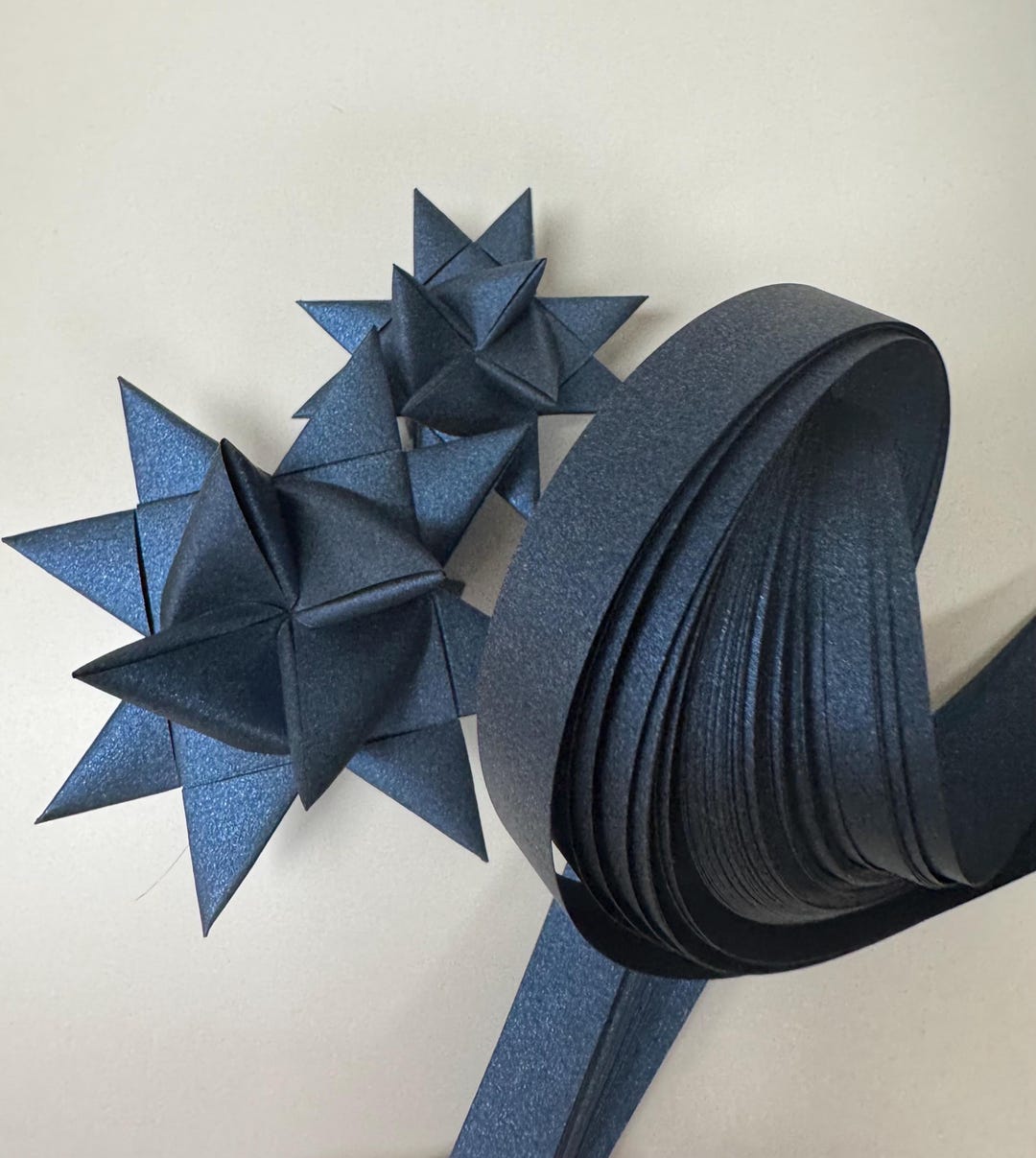 Paper Strips for German Paper Stars Froebel Stars Moravian Stars Star ...