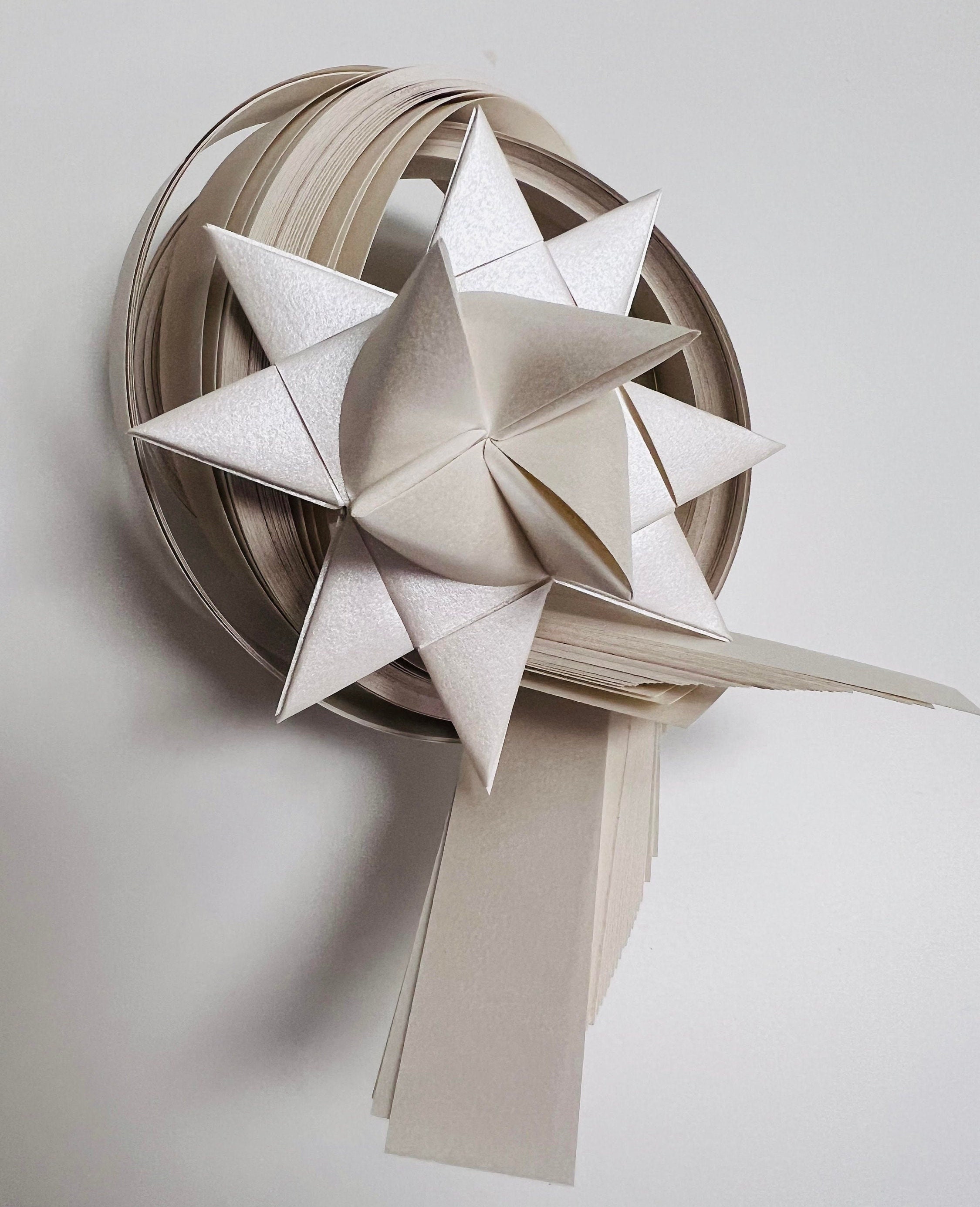 Paper Strips for German Paper Stars Froebel Stars Moravian - Etsy