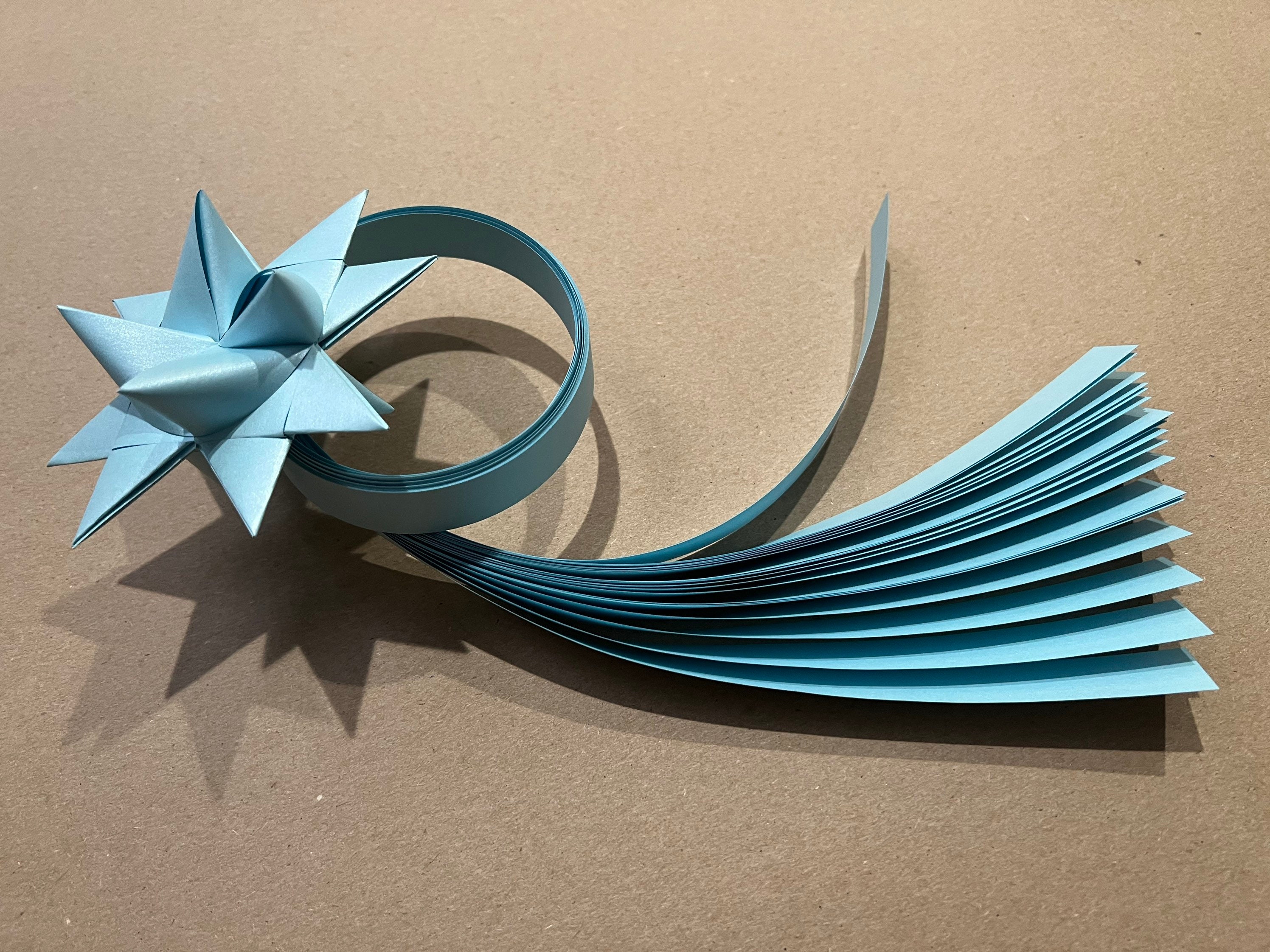 Paper Strips for German Paper Stars Froebel Stars Moravian Stars Star ...