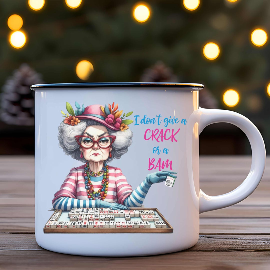 Mahjong Gift for Mahjong Player Custom Gift Funny Mug Mahjong Hostess ...