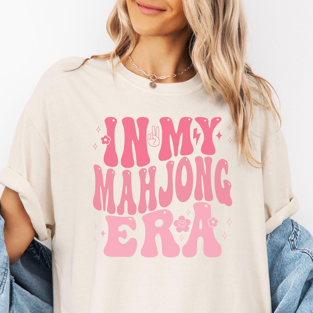 Mahjong Shirt Mahjong Era Mahjong Clothing Mahjong Gifts Mahjong Prizes ...