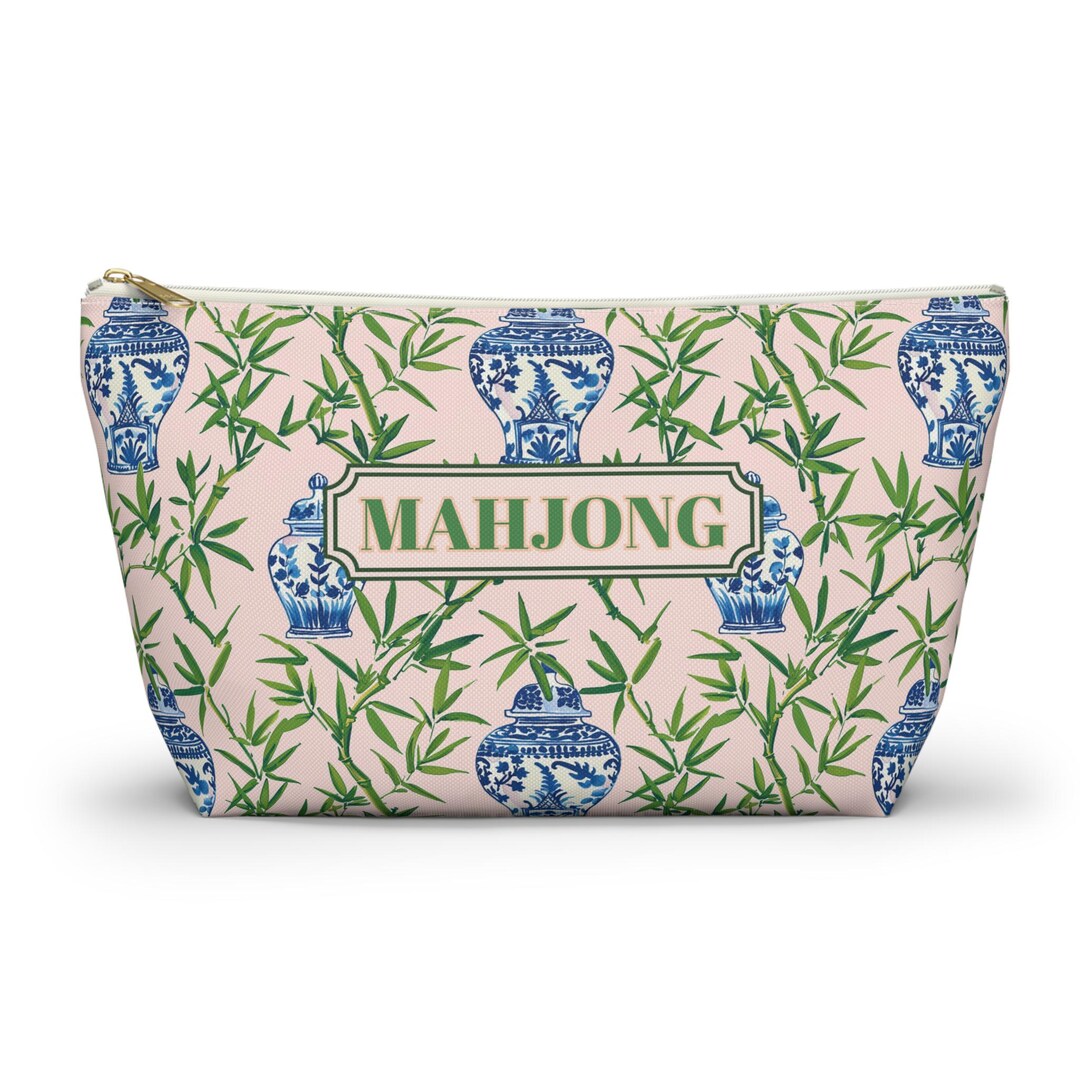 Mahjong Bags Mahjong Gifts Tiles Bag Mahjong Cards Bag Mahjong Zipper ...