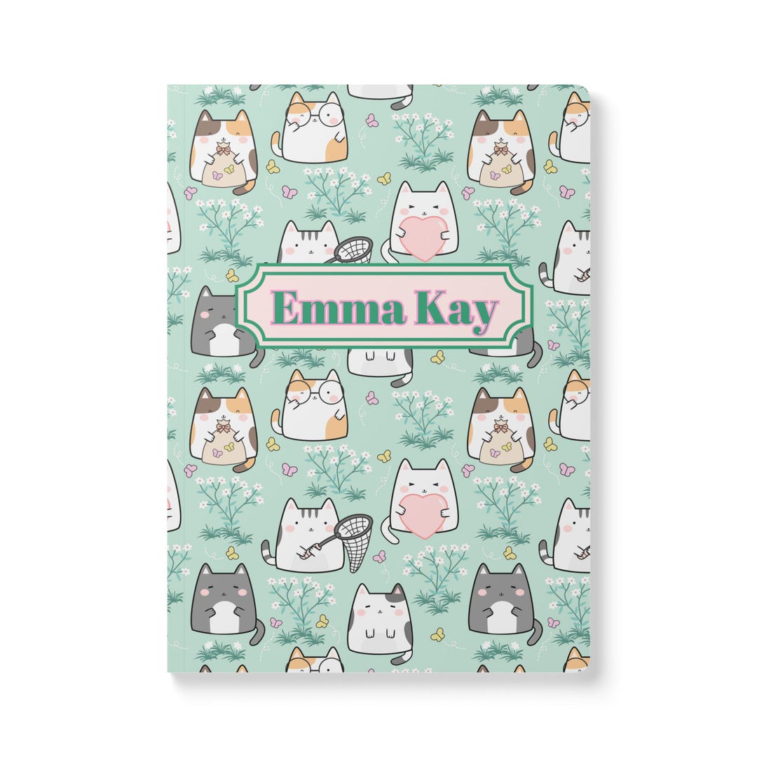 Cute Kawaii Custom Journal Gift for Teen Journal for Teen Gift for Girl ...