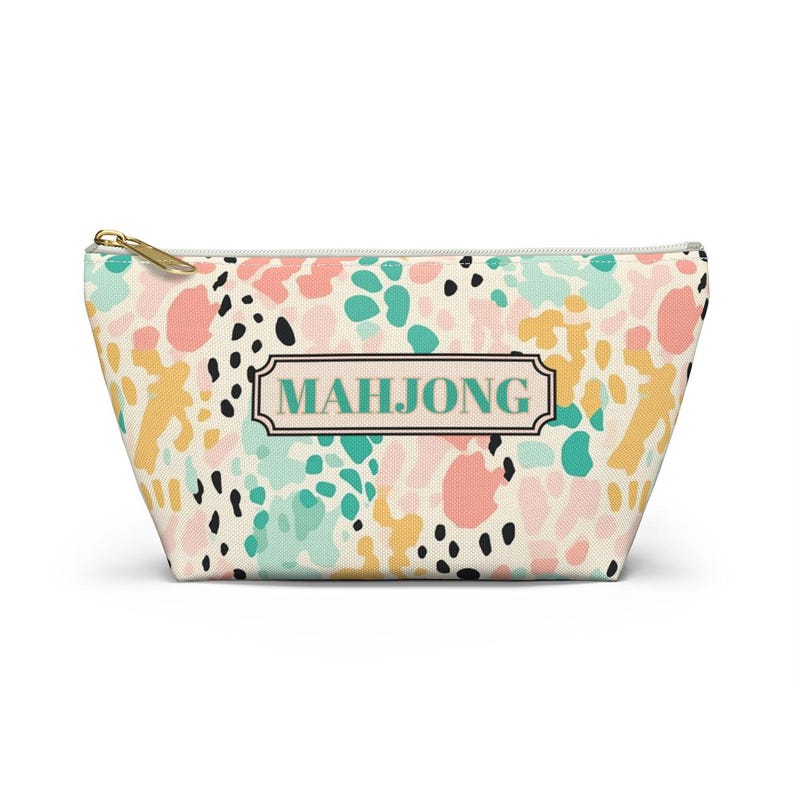 Mahjong Set of Zipper Bags Mahjong Bag Set Mahjong Zipper Pouch Mahjong ...