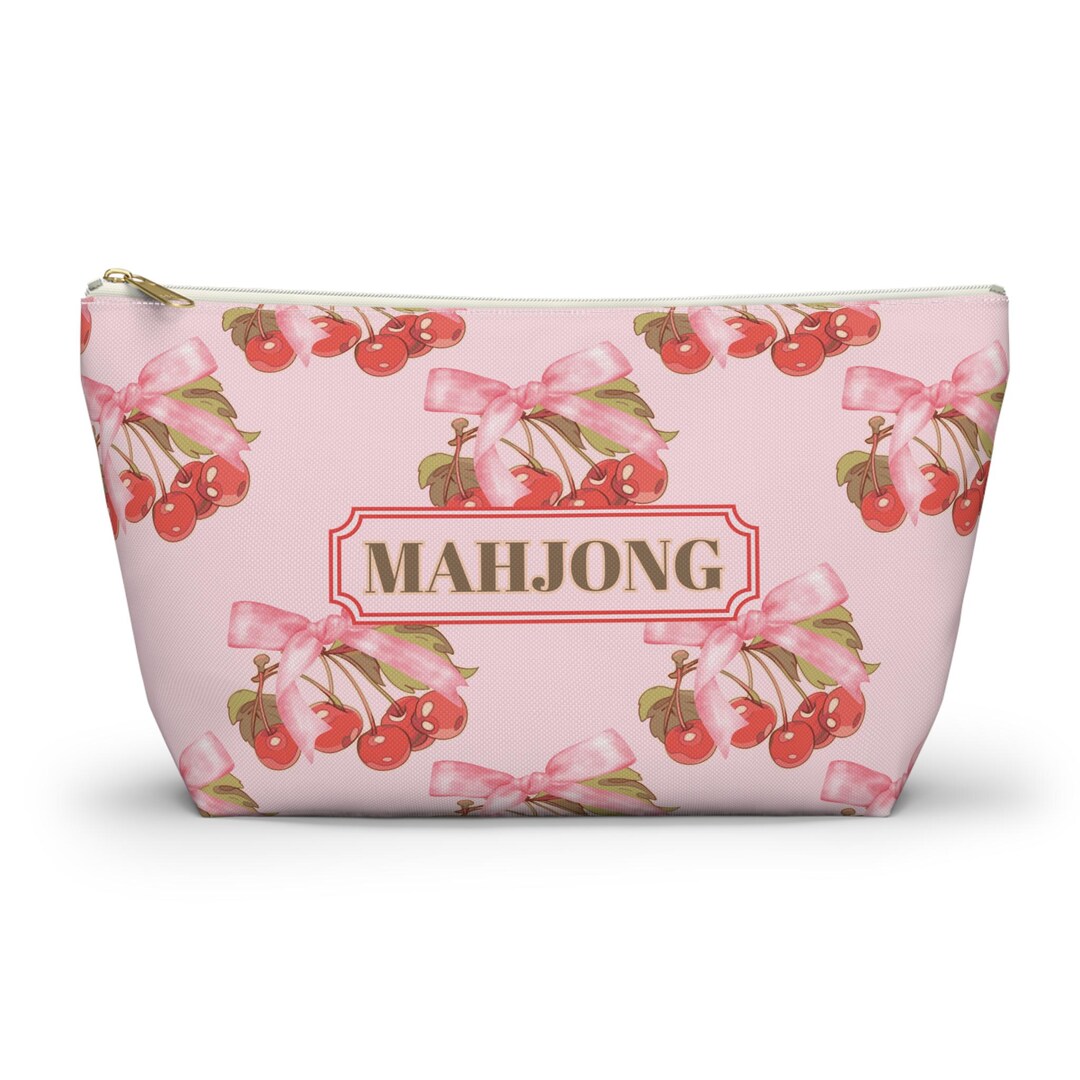 Mahjong Tiles Bag Mahjong Bag Custom Mahjong Gifts Mahjong Party Favors ...
