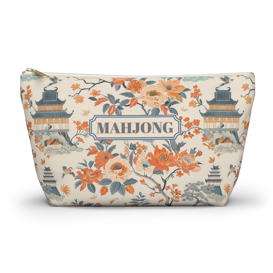 Mahjong Bags Mahjong Gifts Tiles Bag Mahjong Cards Bag Chinoiserie ...