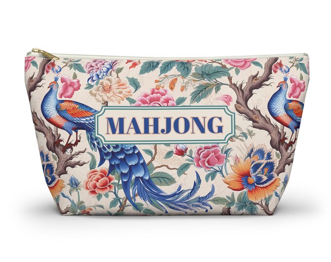Mahjong Tiles Bag Mahjong Bag Custom Mahjong Gifts Mahjong Party Favors ...