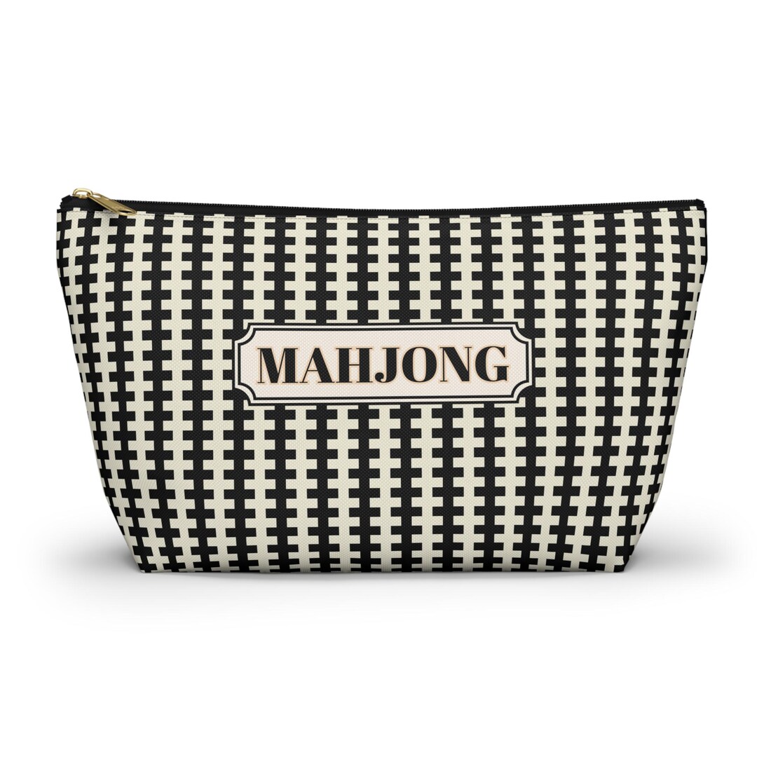 Mahjong Bags Mahjong Gifts Tiles Bag Mahjong Cards Bag Mahjong Zipper ...