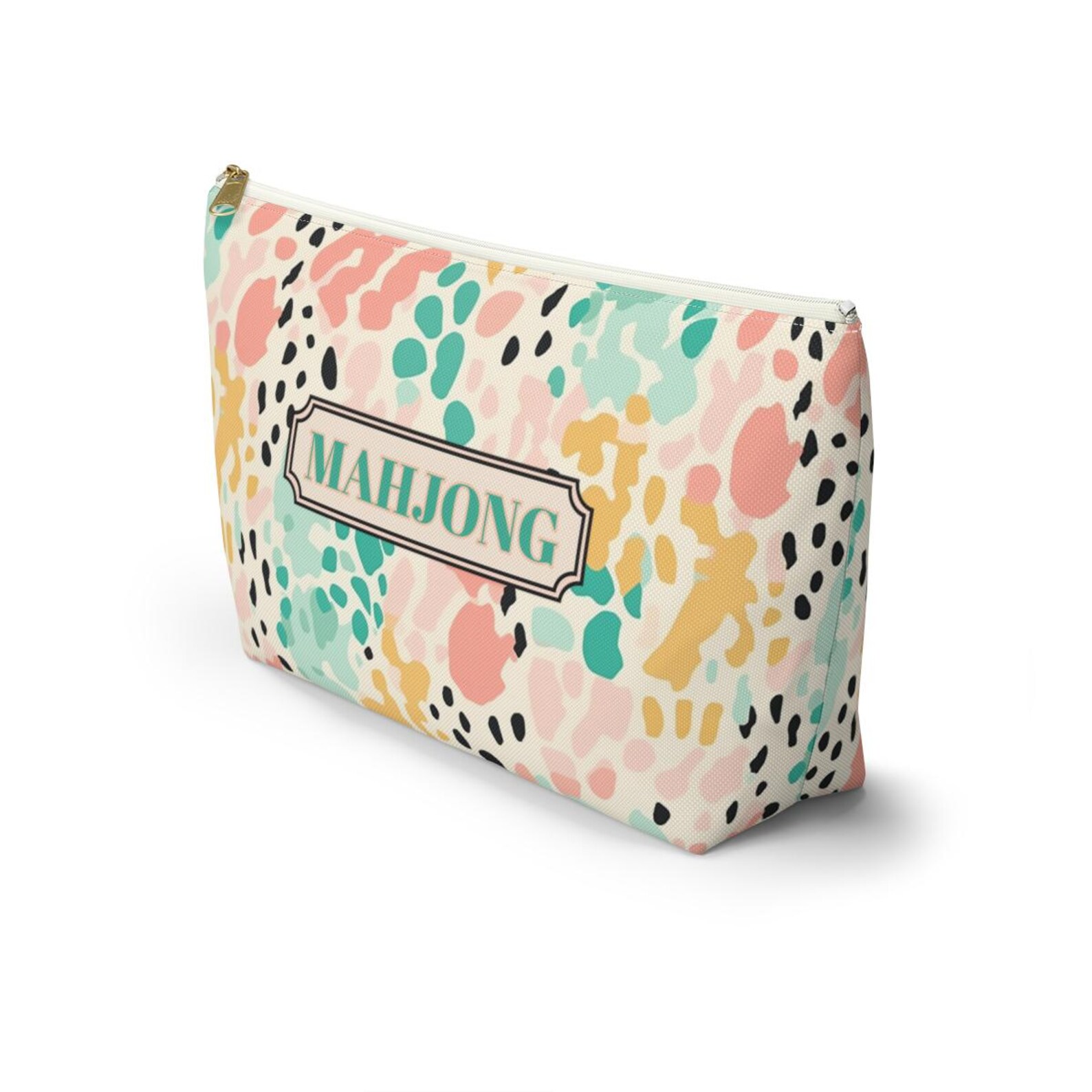 Mahjong Set of Zipper Bags Mahjong Bag Set Mahjong Zipper Pouch Mahjong ...