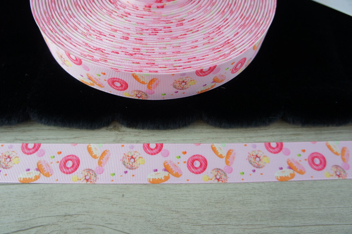 Doughnut Ribbon 5 YARDS Ribbon 25 Mm 1 Inche Donut Ribbon - Etsy Canada